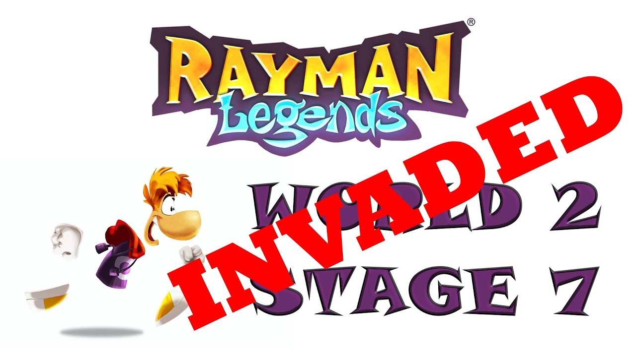 Rayman Legends Walkthrough - Toad Story - When Toads Fly - INVADED ...