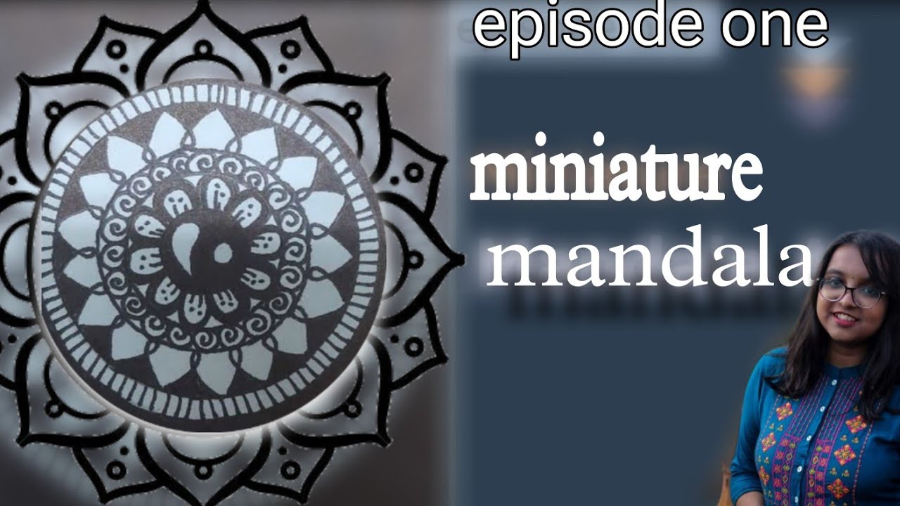 ||Mandala Art||Miniature Mandala Art||First Video||Pratitir Proticchobi ...