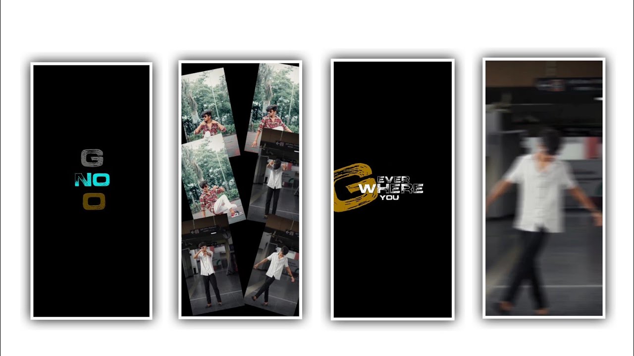 New Trending Cap Cut Template lyrical video editing In Tutorial ...