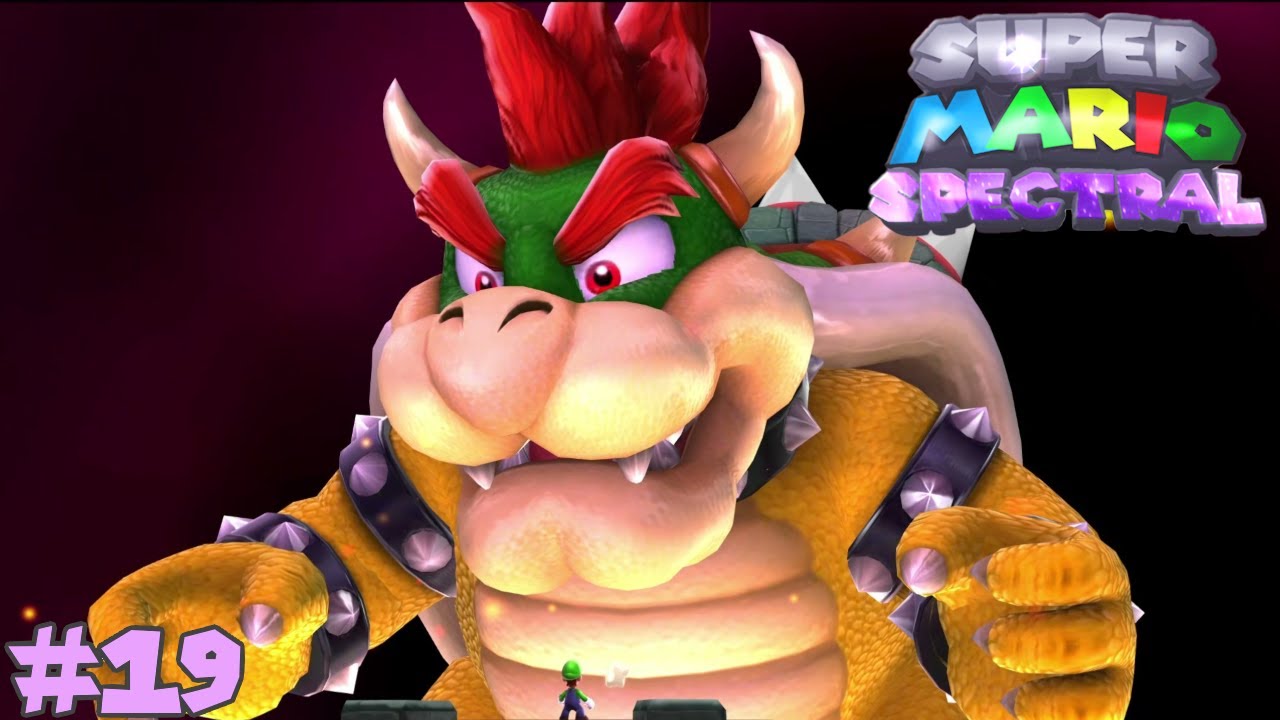 Super Mario Spectral - Part 19: Bowser's Galaxy Spire - YouTube