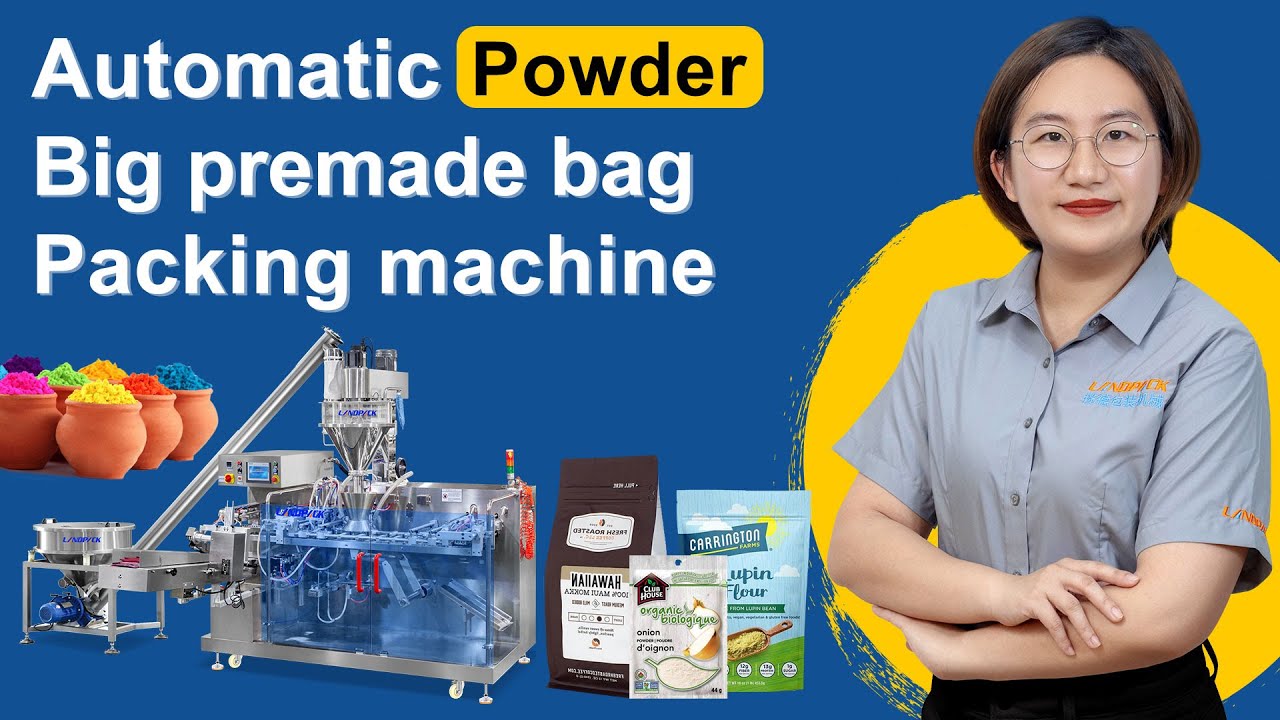 Explain Of Automatic Big Premade Bag Packing Machine - YouTube
