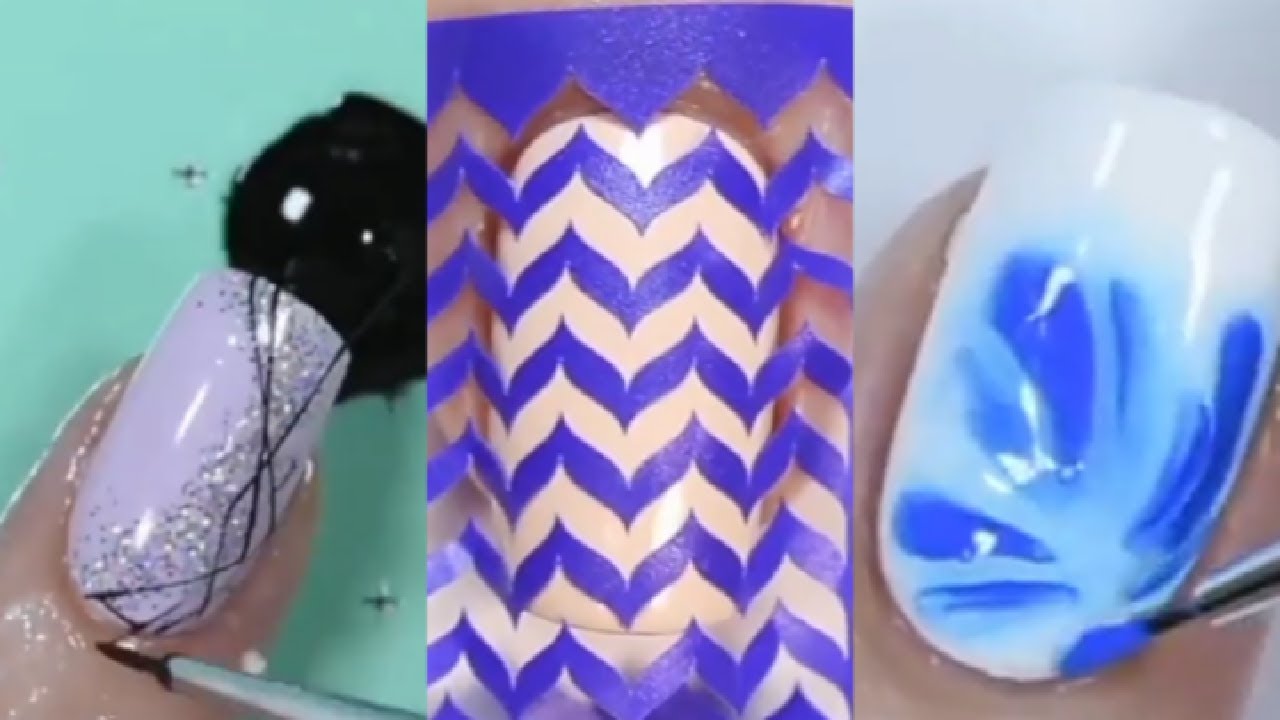 Satisfying nail art #3 - YouTube
