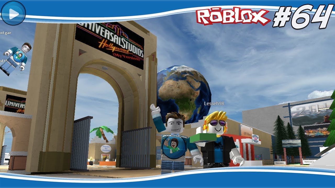 UNIVERSAL STUDIOS PRETPARK! - ROBLOX #64 - YouTube