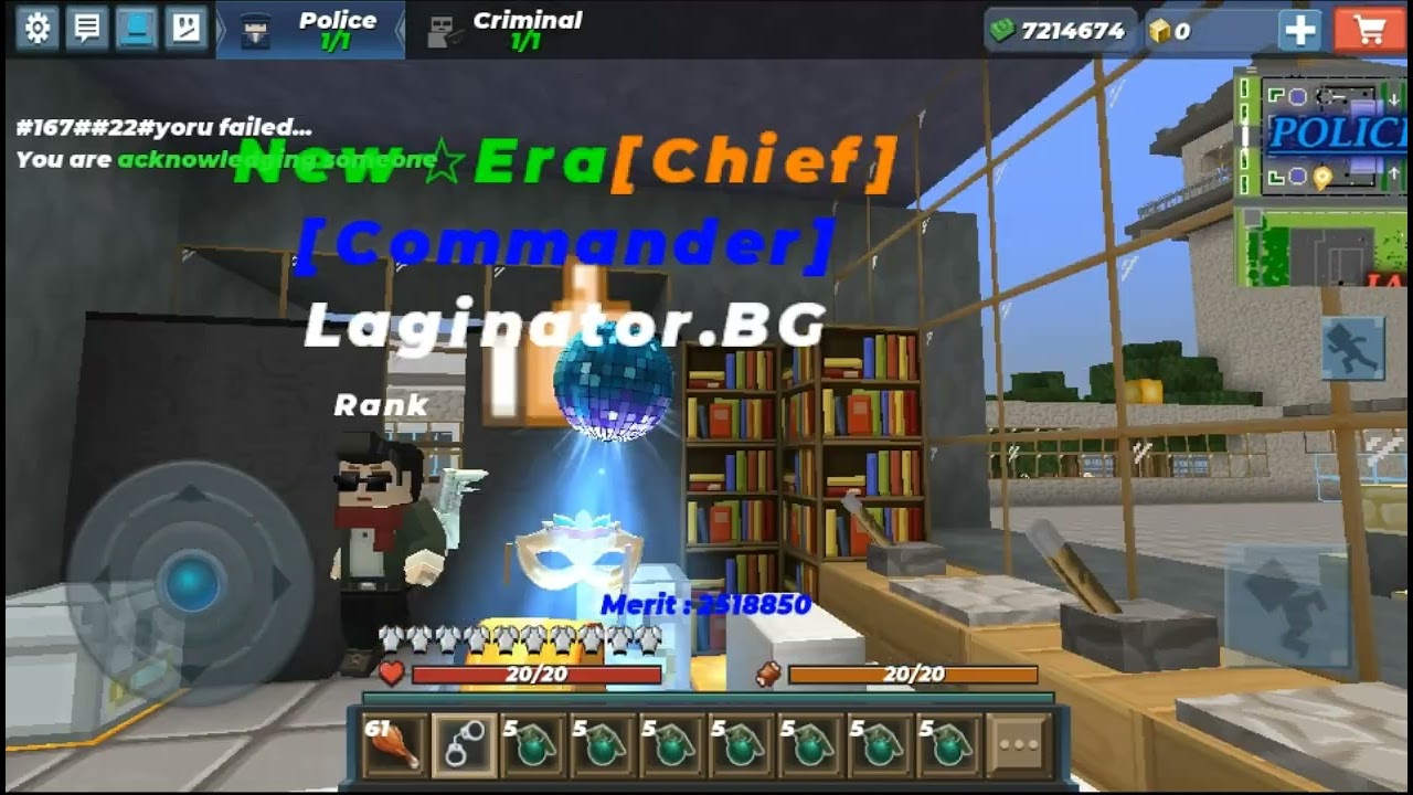 358k bounty | Jailbreak | Laginator BG | Blockman Go | @garena blockman ...