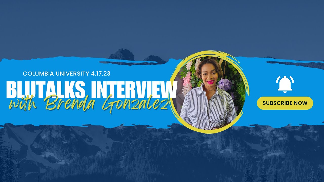 bLU Talks New York April 2024 Interview with Brenda Gonzalez - YouTube