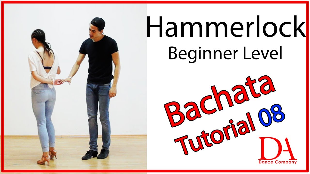 Bachata Tutorial 08: Hammerlock | Beginners | by Marius&Elena - YouTube