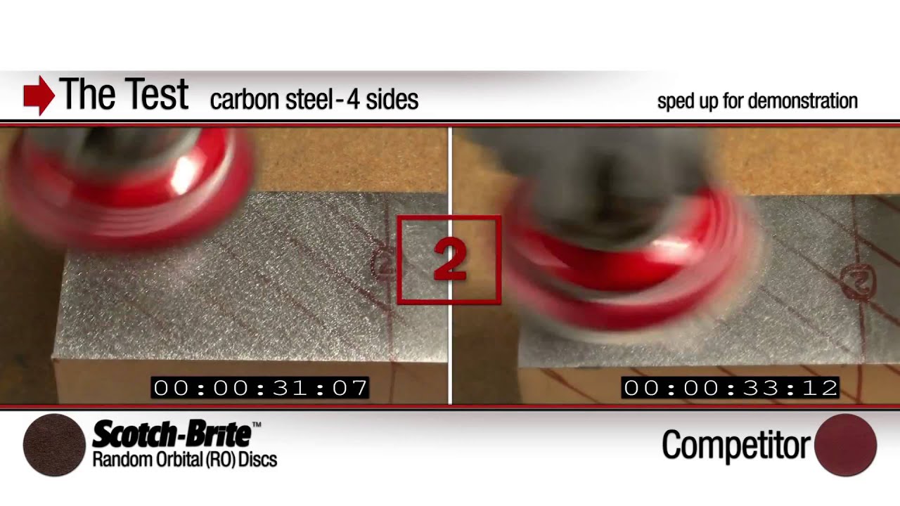 3M™ Scotch Brite™ Random Orbital Discs - YouTube