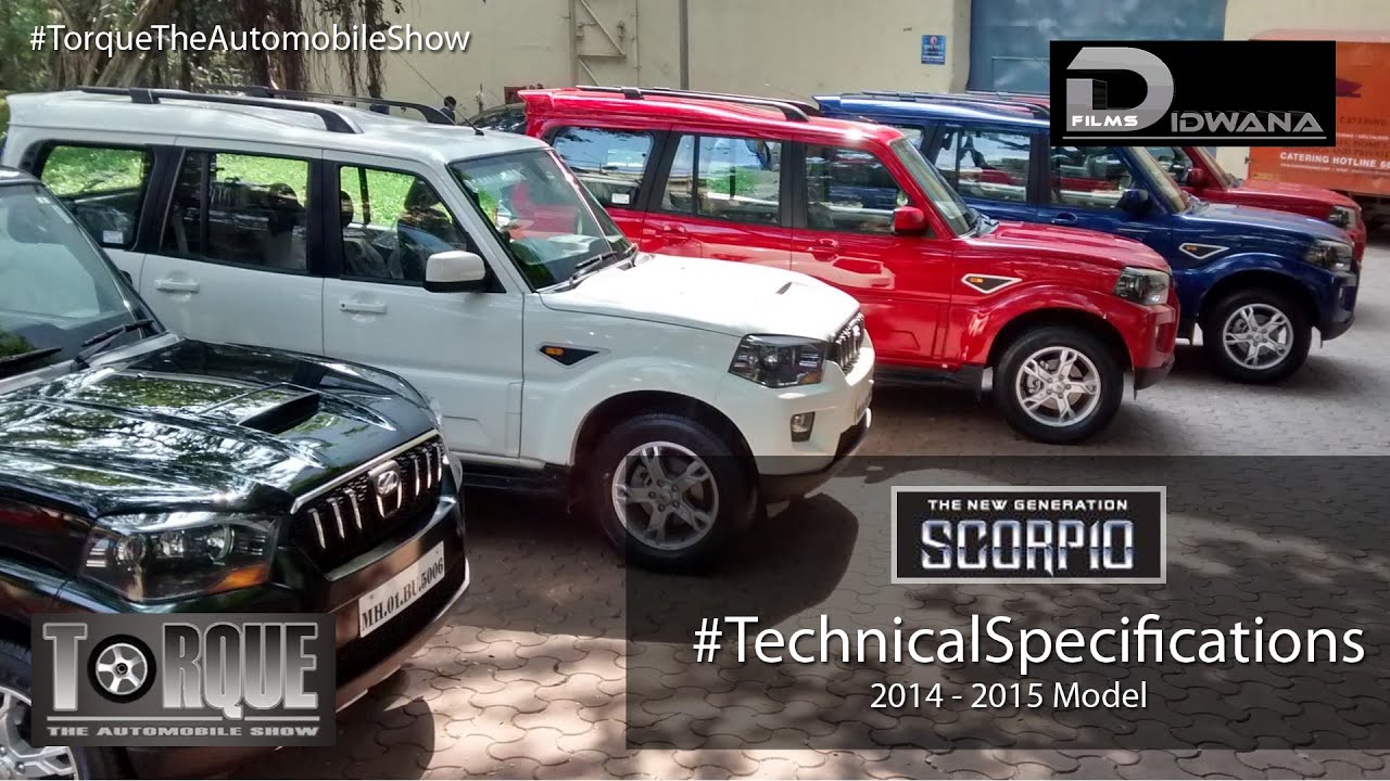 New Generation Mahindra Scorpio 2014 - 2015 Technical Specification ...
