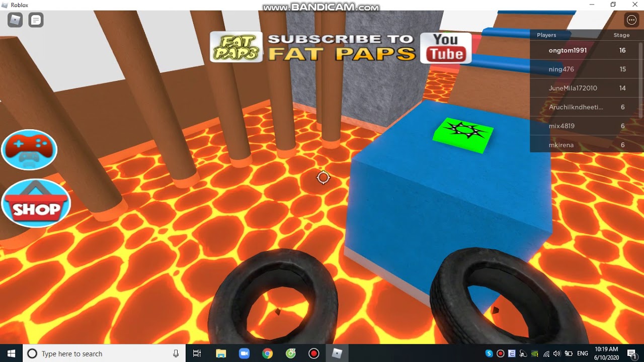 Playing roblox obby in 1st person!!! (My first video) - YouTube