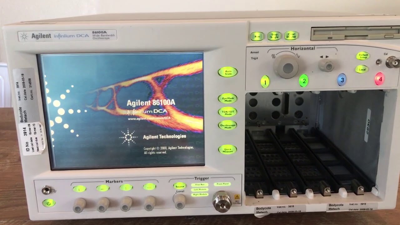 Agilent 86100 A Infiniium DCA Wide-Bandwidth Oscilloscope (A# 46957 ...