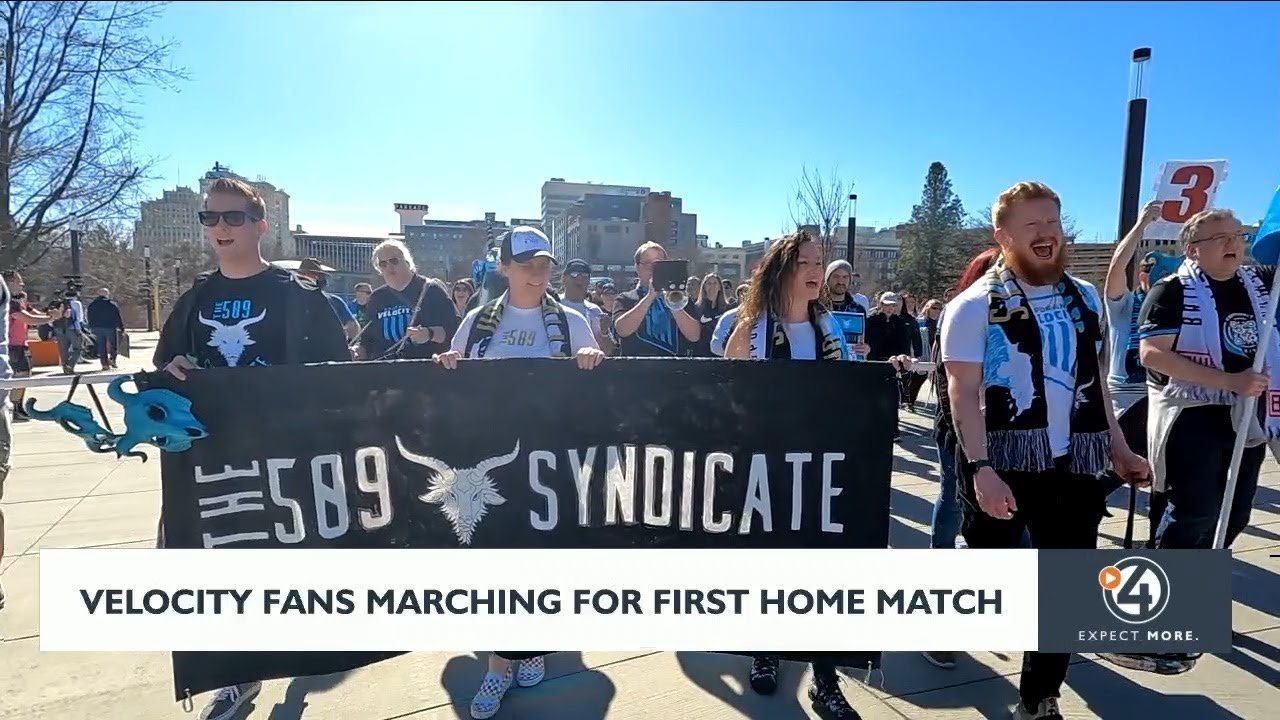 Spokane Velocity receives warm, exciting welcome in home opener - YouTube