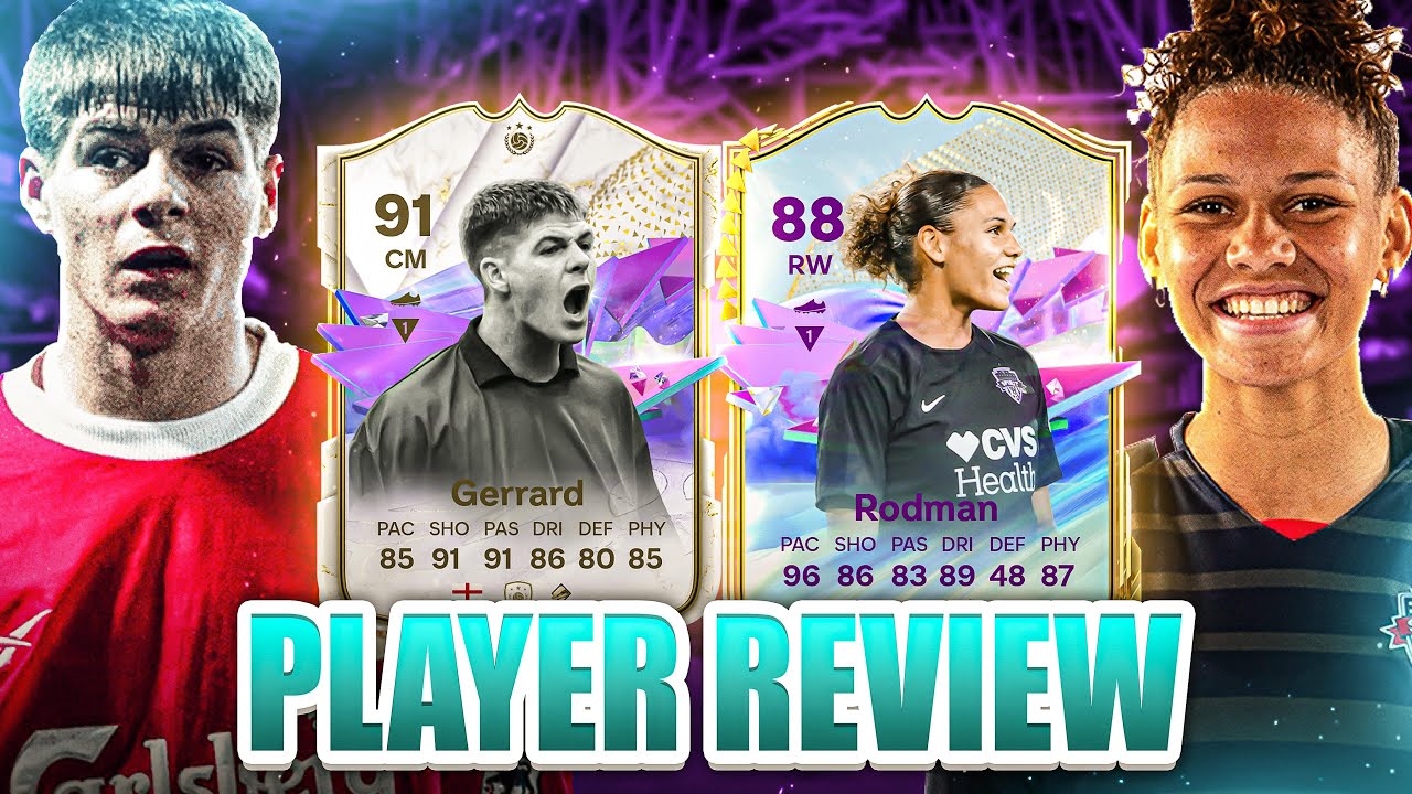 EA FC 24: RODMAN und GERRARD FUTURE STAR PLAYER REVIEW - YouTube