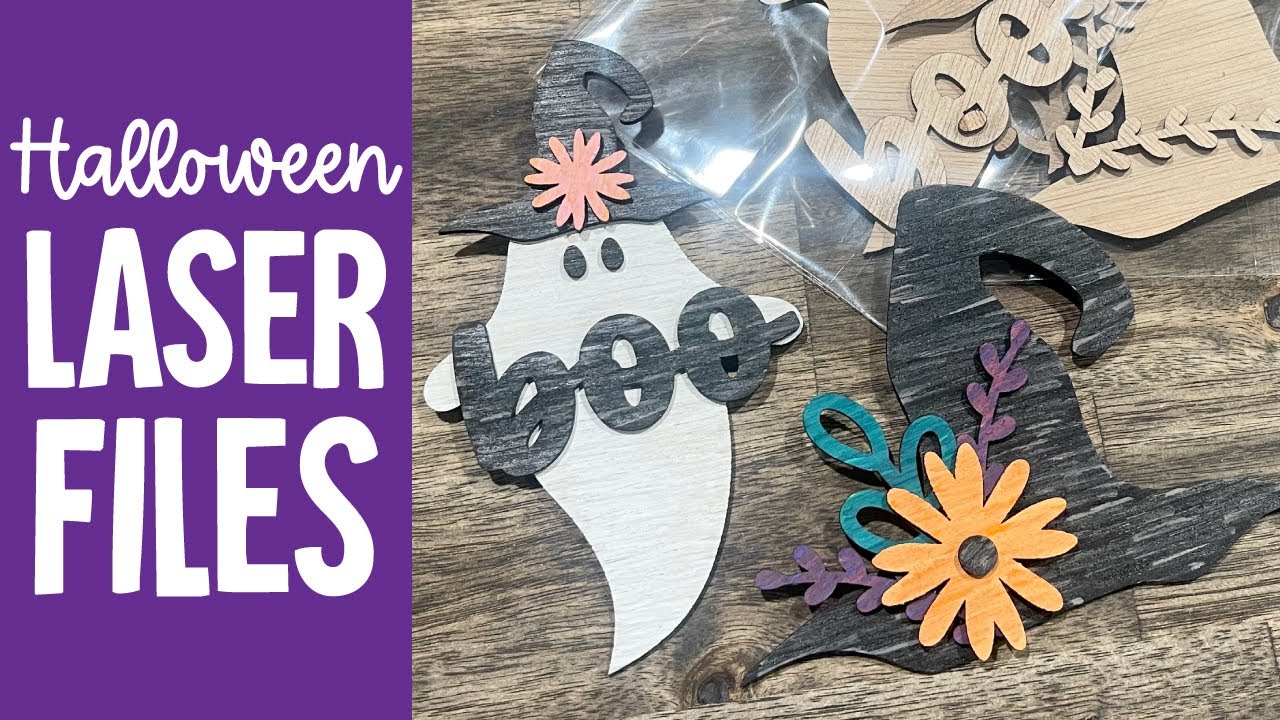 Put Together Halloween Laser Files With Me | xTool Fall Projects with ...