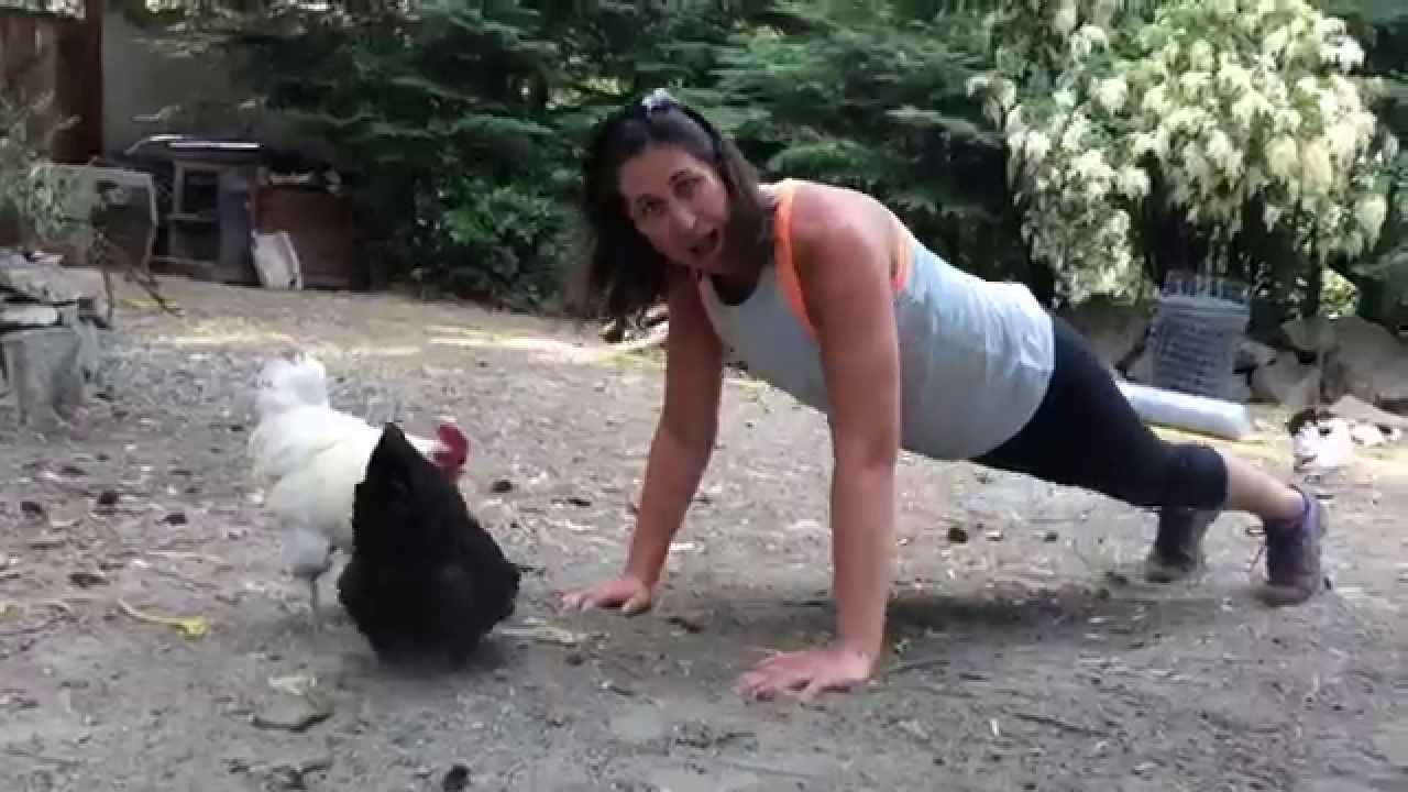 How to workout on the farm - YouTube