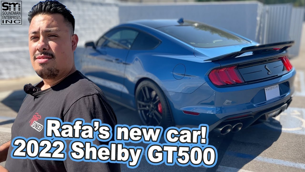 Rafa's NEW CAR! 2022 Ford Mustang Shelby GT500 - YouTube