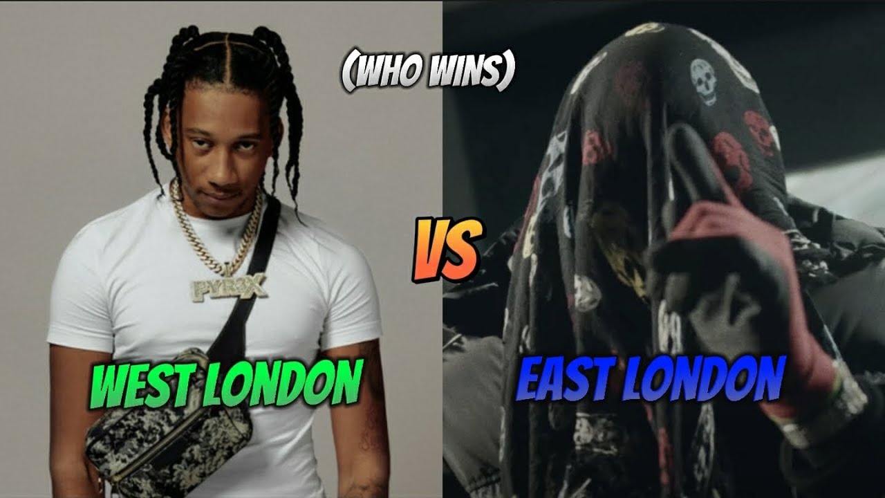 UK DRILL WEST LONDON RAPPERS VS EAST LONDON RAPPERS (WHO WINS) - YouTube