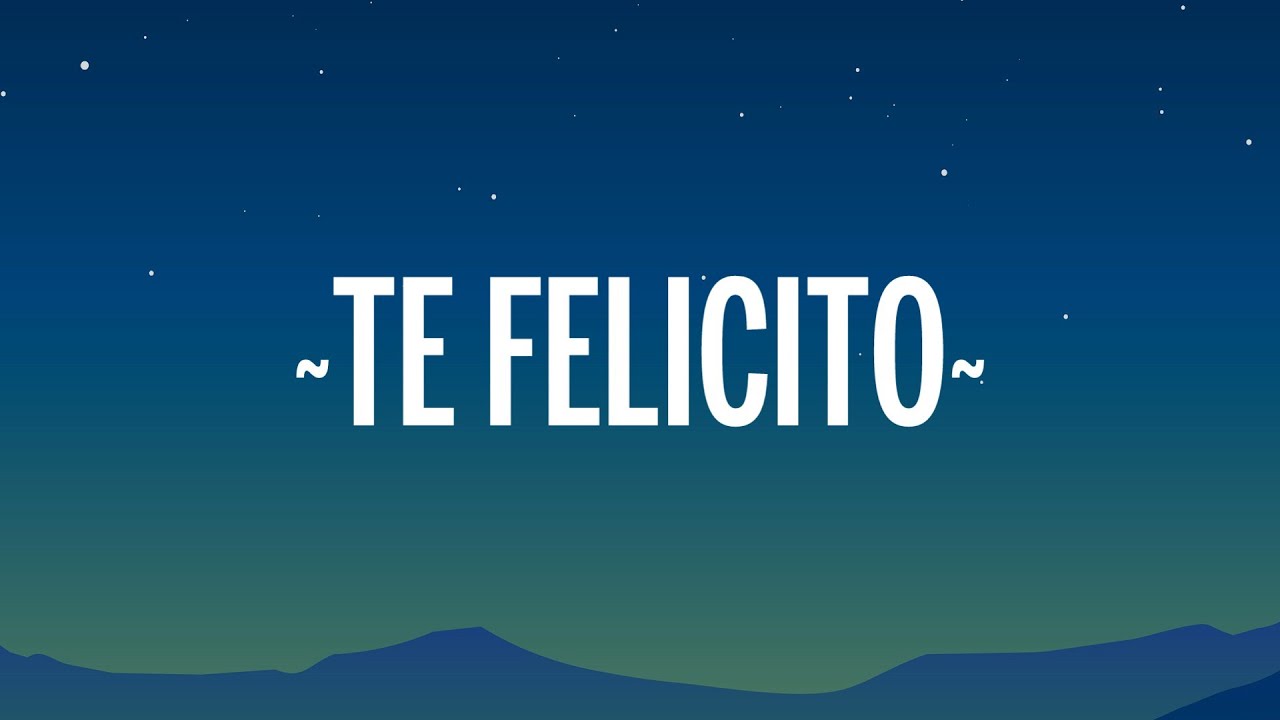 Shakira, Rauw Alejandro - Te Felicito (Letra/Lyrics) - YouTube