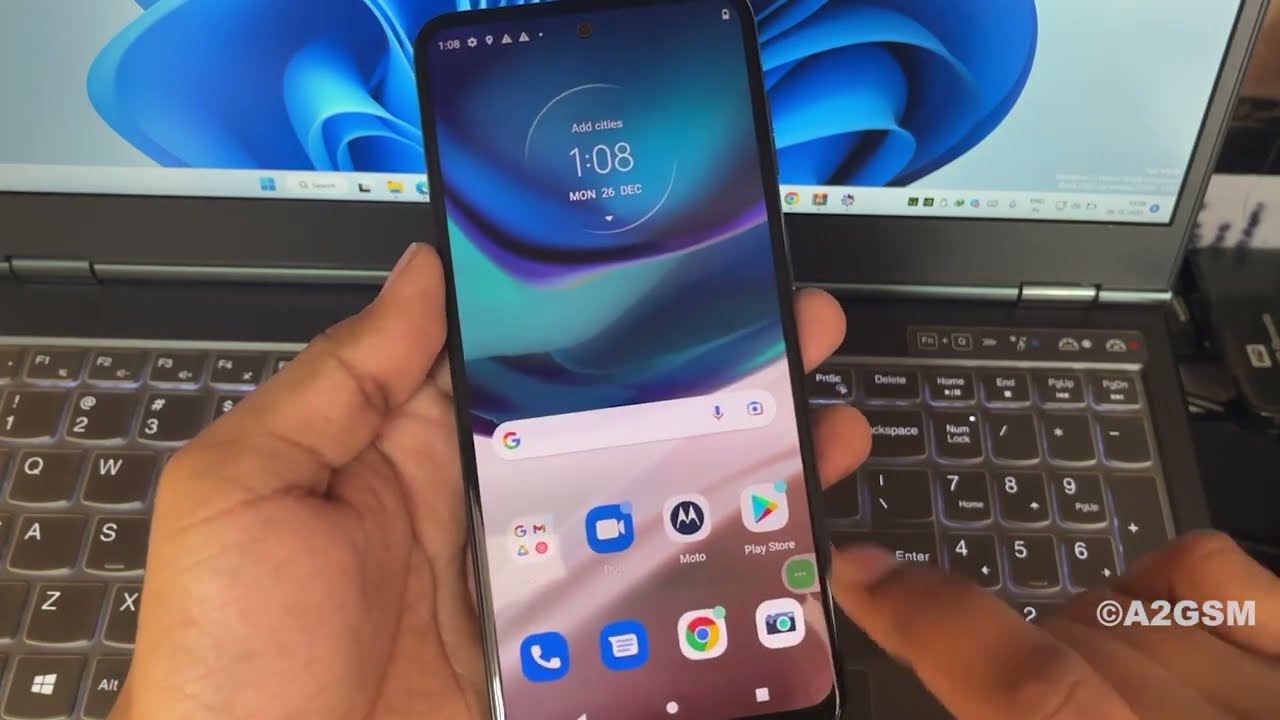 Moto FRP Bypass 2023 Android 12 | All Moto G42, G52, G62, G72, G82 5G ...