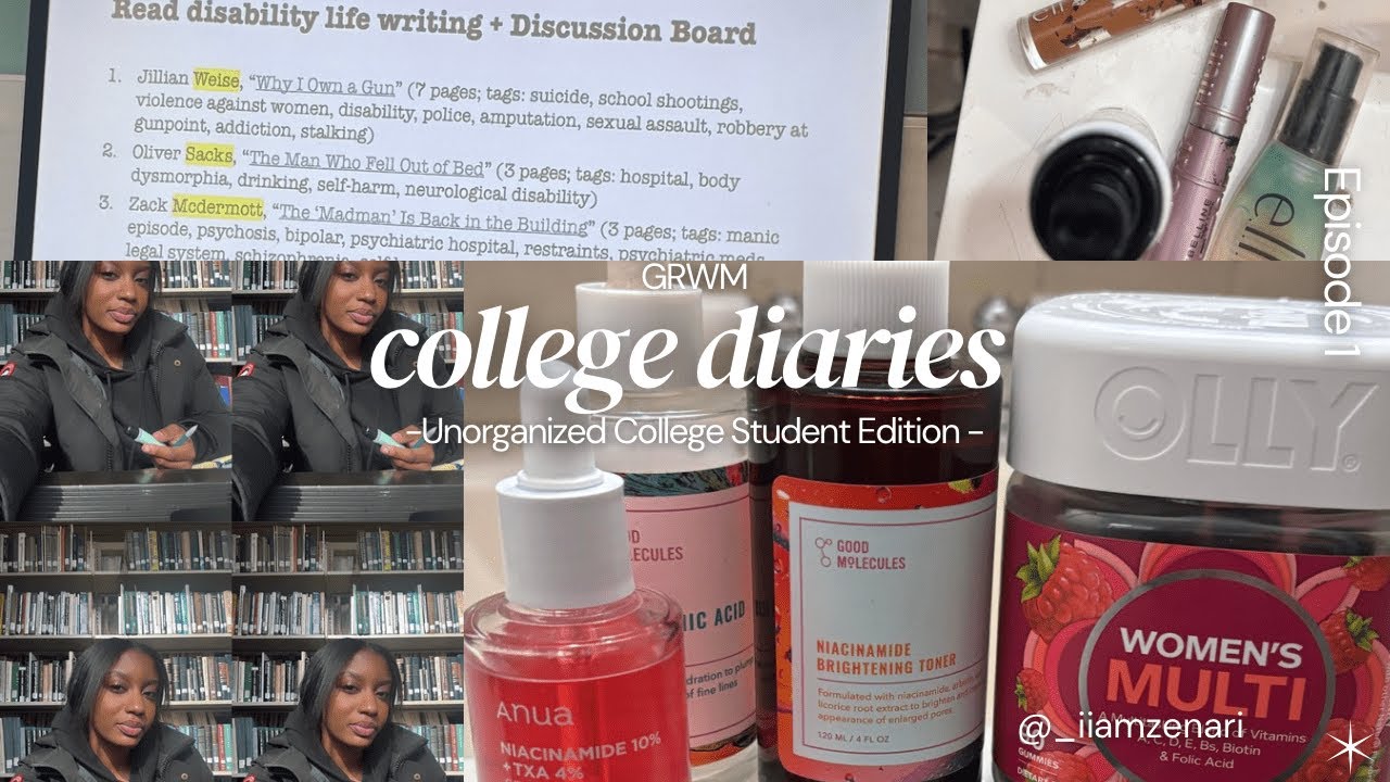 College Diaries || Episode 1 || GRWM || - YouTube