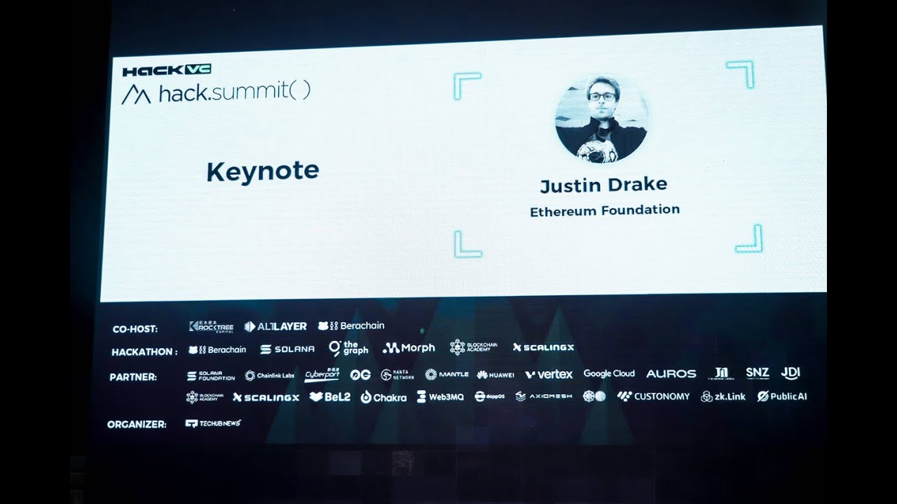 Hack Summit 2024: Justin Drake (Ethereum Foundation) - YouTube