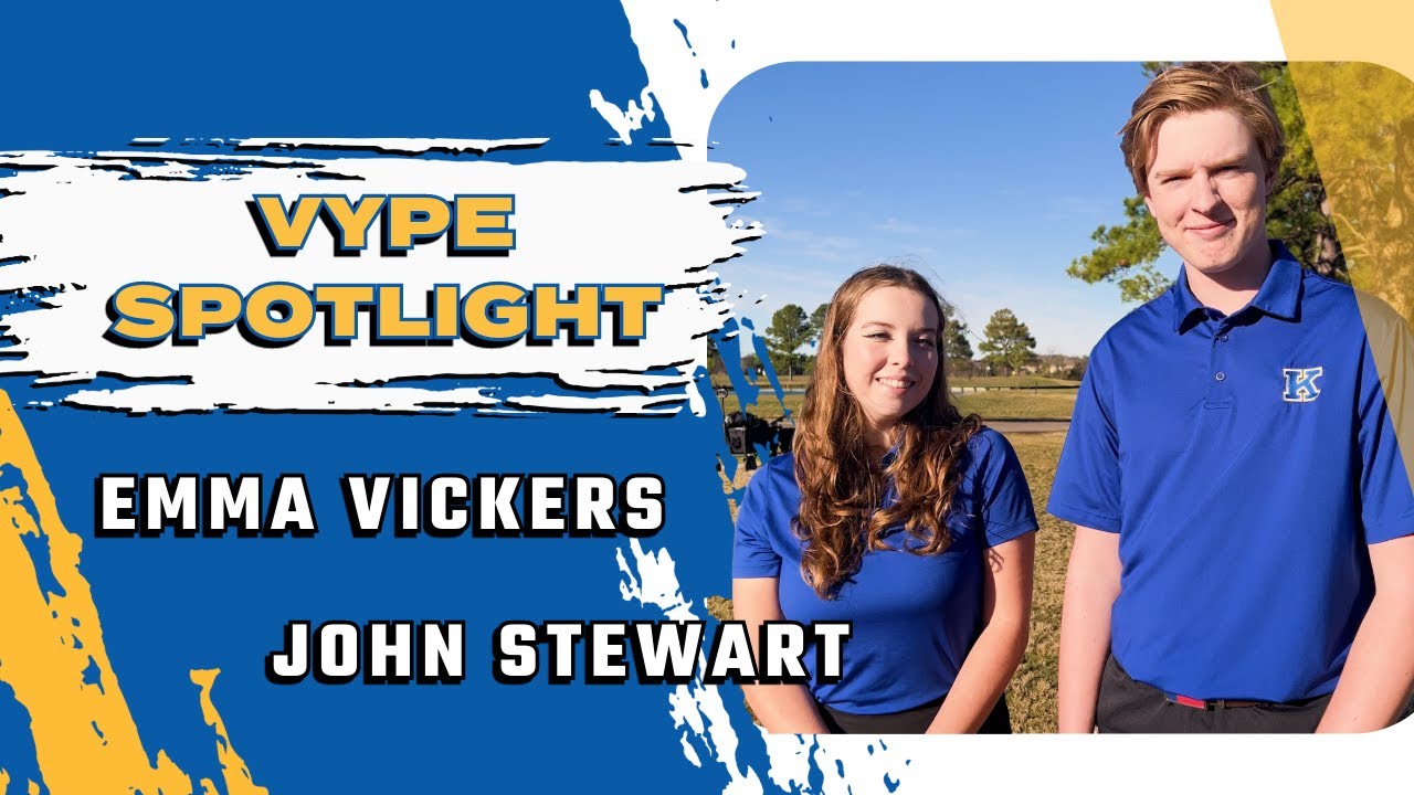 VYPE Spotlight: Klein High School | Golf Emma Vickers & John Stewart ...