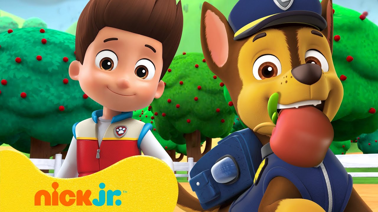 PAW Patrol Loves Yummy Apples! 🍏 10 Minutes | Nick Jr. - YouTube