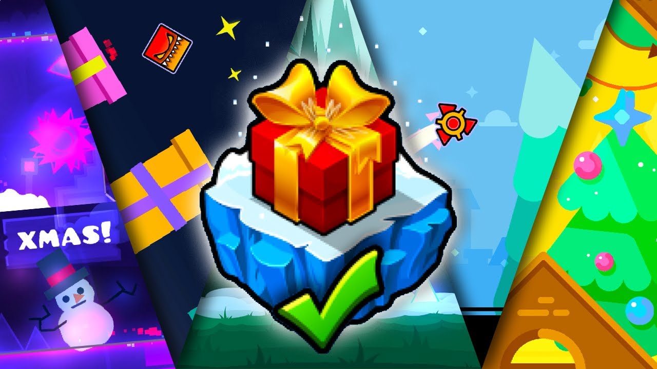 🎁 CHRISTMAS GAUNTLET 100% COMPLETE | The Lost Gauntlets (Geometry Dash ...