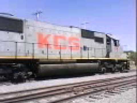 3 ENGINES SD60 DE KCSM EN LA PLANTA DE LA GM EN SILAO GTO.... - YouTube