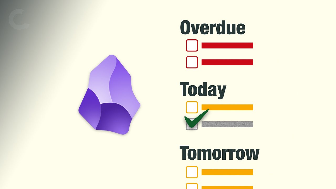 Mastering my To-Do's (Obsidian Tasks—Part 1) - YouTube