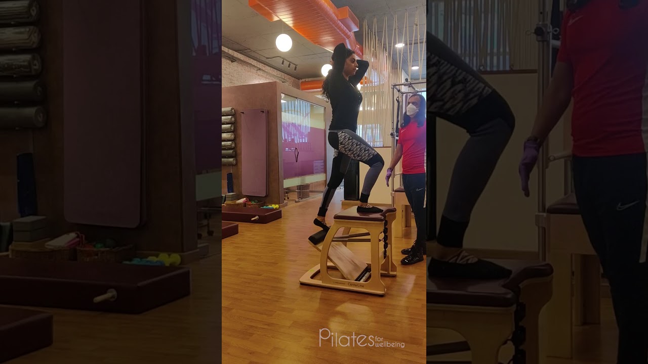 Pilates Up Down Front Exercise | Wunda Chair Pilates | Beginner Pilates ...