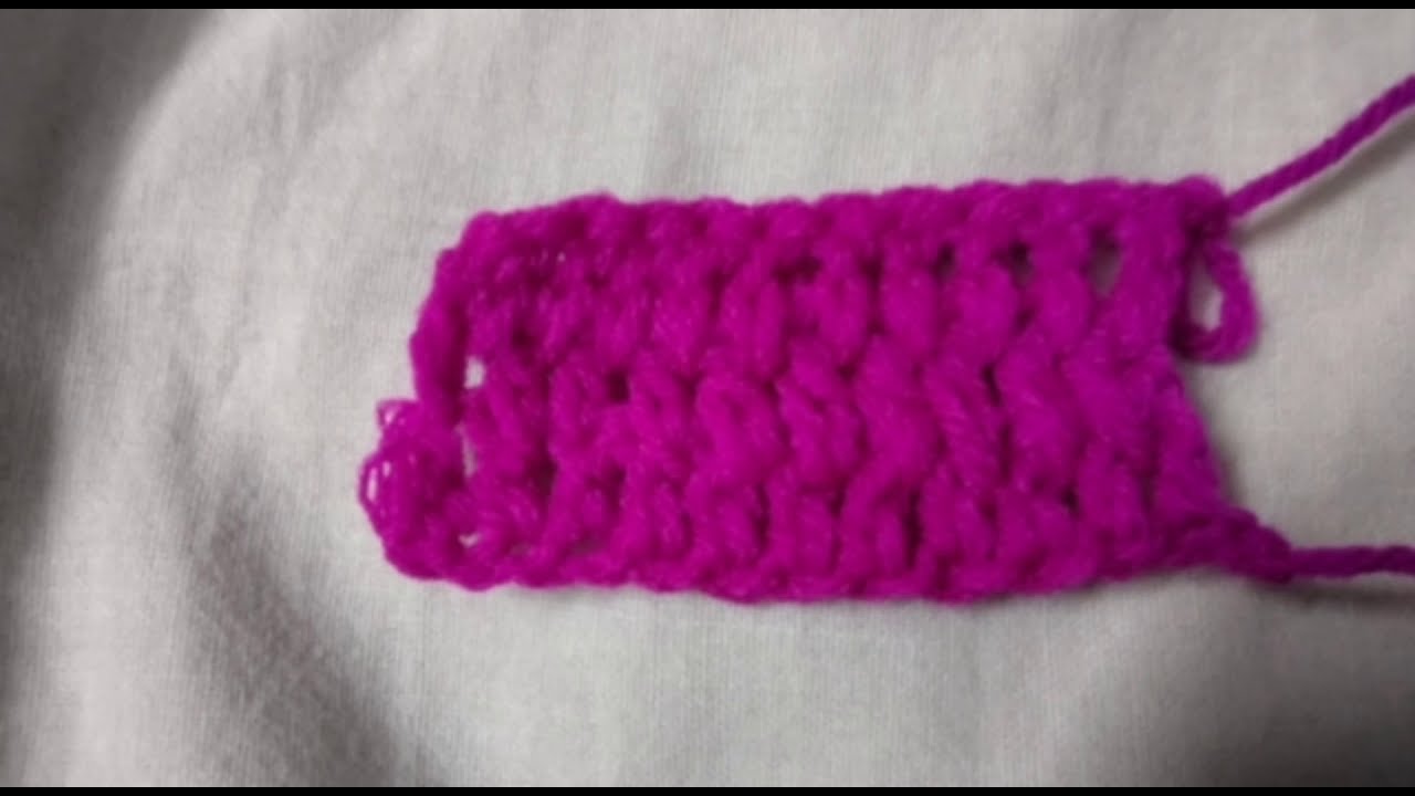 How to make a woolen thread work | Basics for beginners | Simple work ...