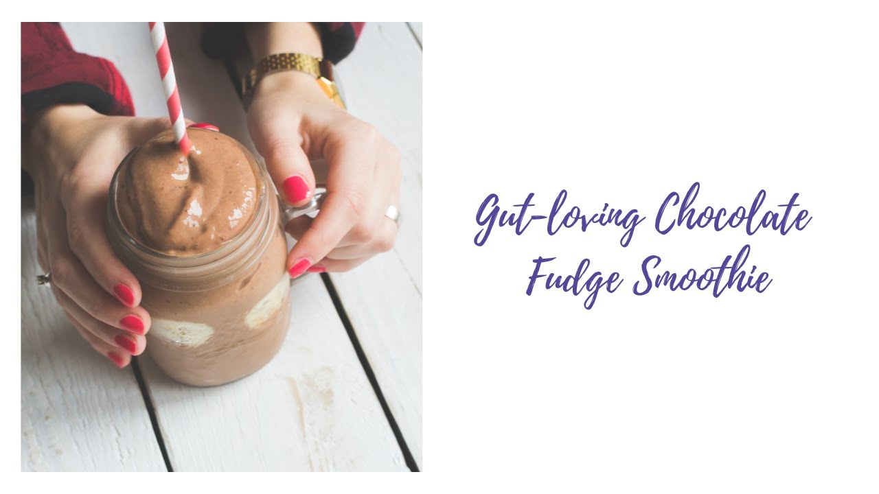 How to Make a gut-healing Chocolate Fudge Smoothie - YouTube