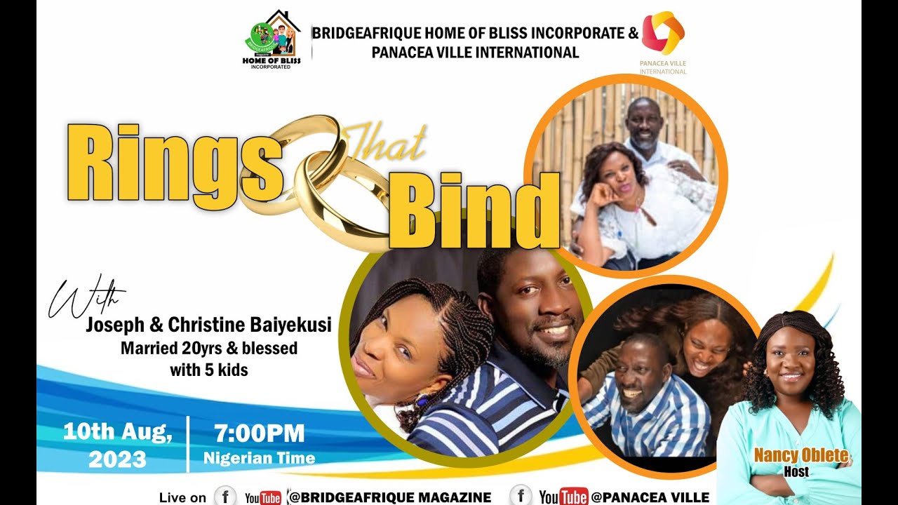 RINGS THAT BIND - SEASON 2 - EPISODE 1 - With Joseph and Christine Baiyekusi - YouTube