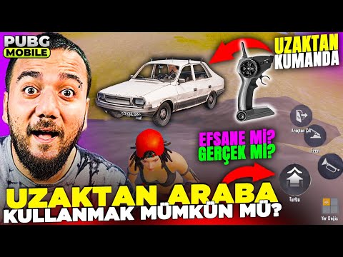 RAKİPLER ÇILDIRDI!! GÖRÜNMEZ OLUP ARABA SÜRMEK MÜMKÜN MÜ? PUBG Mobile Efsane Mi Gerçek Mi