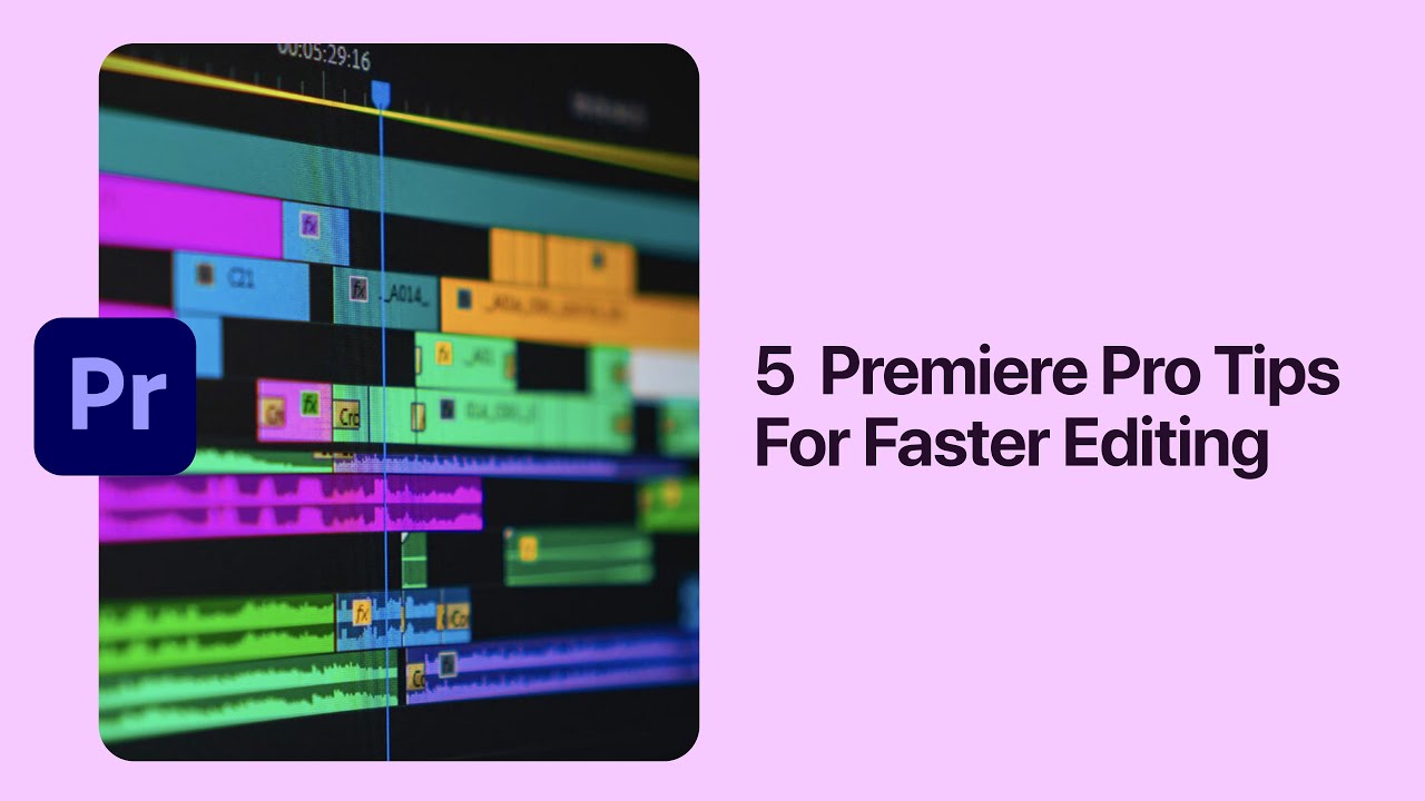 5 Premiere Pro Tips For Faster Editing - YouTube