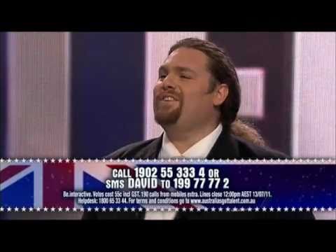 Australia's Got Talent 2011 - David DeVito (Nessun Dorma) - YouTube
