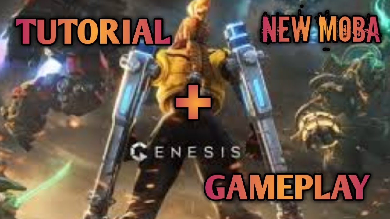 TUTORIAL + GAMEPLAY NEW MOBA GENESIS PS4 (Test Server) - YouTube