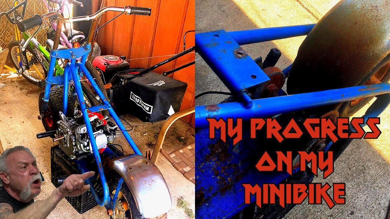 my heald vt-2 mini bike/first video - YouTube