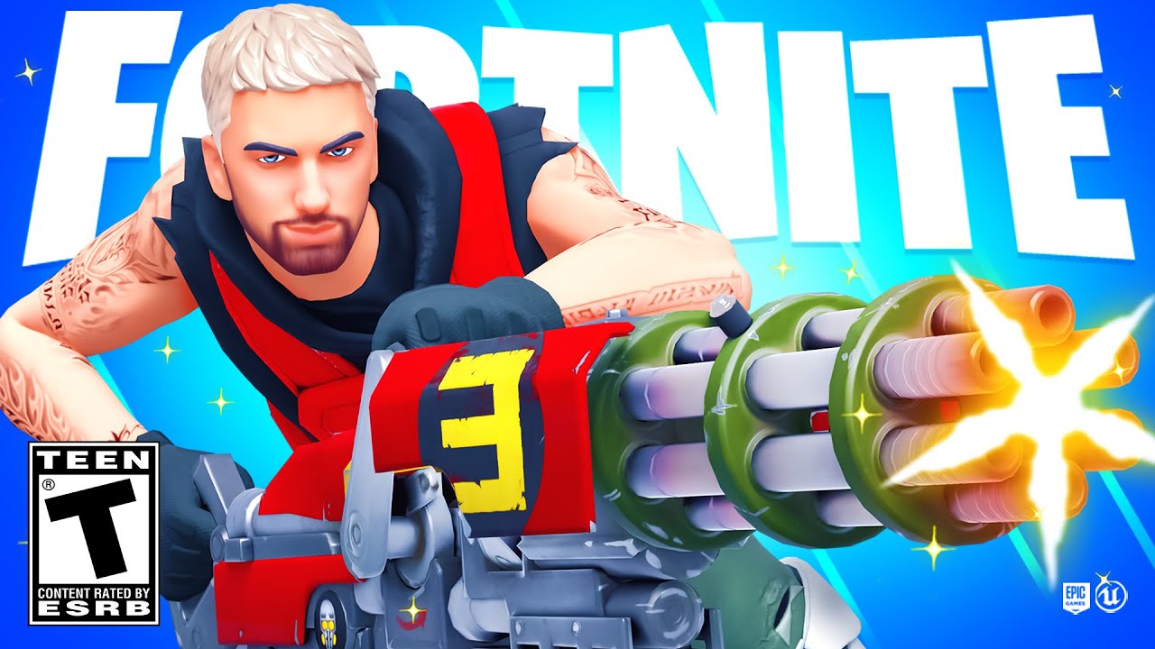 *NEW* FORTNITE EMINEM UPDATE OUT NOW! (Minigun, Spaghetti Grotto POI ...