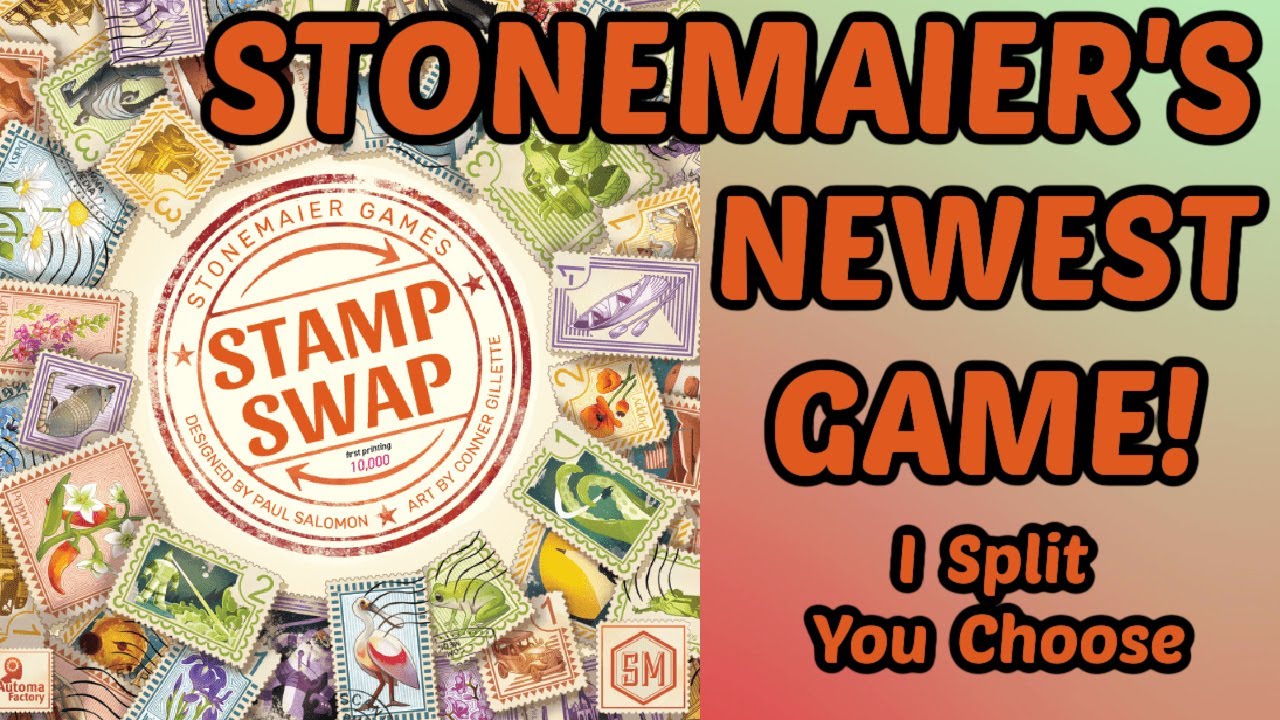 Stamp Swap Review - Stonemaier's Newest Game! - YouTube