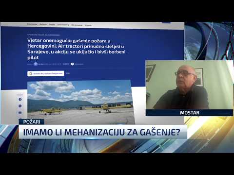 Požari u Hercegovini: Minska polja otežavaju gašenje, vatra se širi prema selu Dubovci