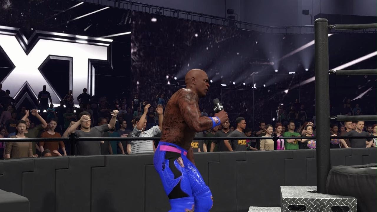 WWE 2K25 Oba Femi And Moose Brawl - YouTube