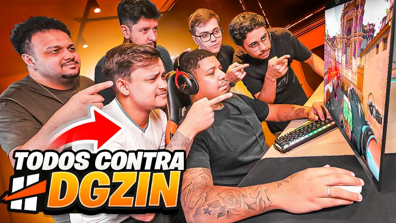 DGZIN CONTRA TODOS OS PRO DA HERO BASE! - YouTube