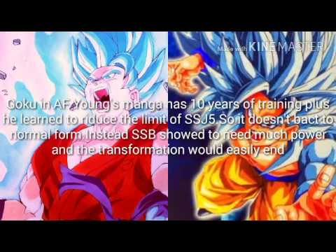 SSJ5 VS SSG-SSB:WHICH IS THE STRONGEST? - YouTube