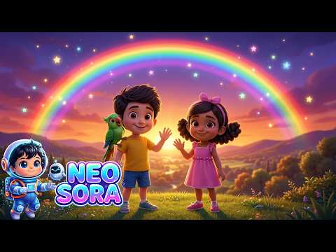 🌈 Morning Routine Song | Brush Your Teeth | Nursery Rhyme for Kids|Fun Learning with Neo Sora