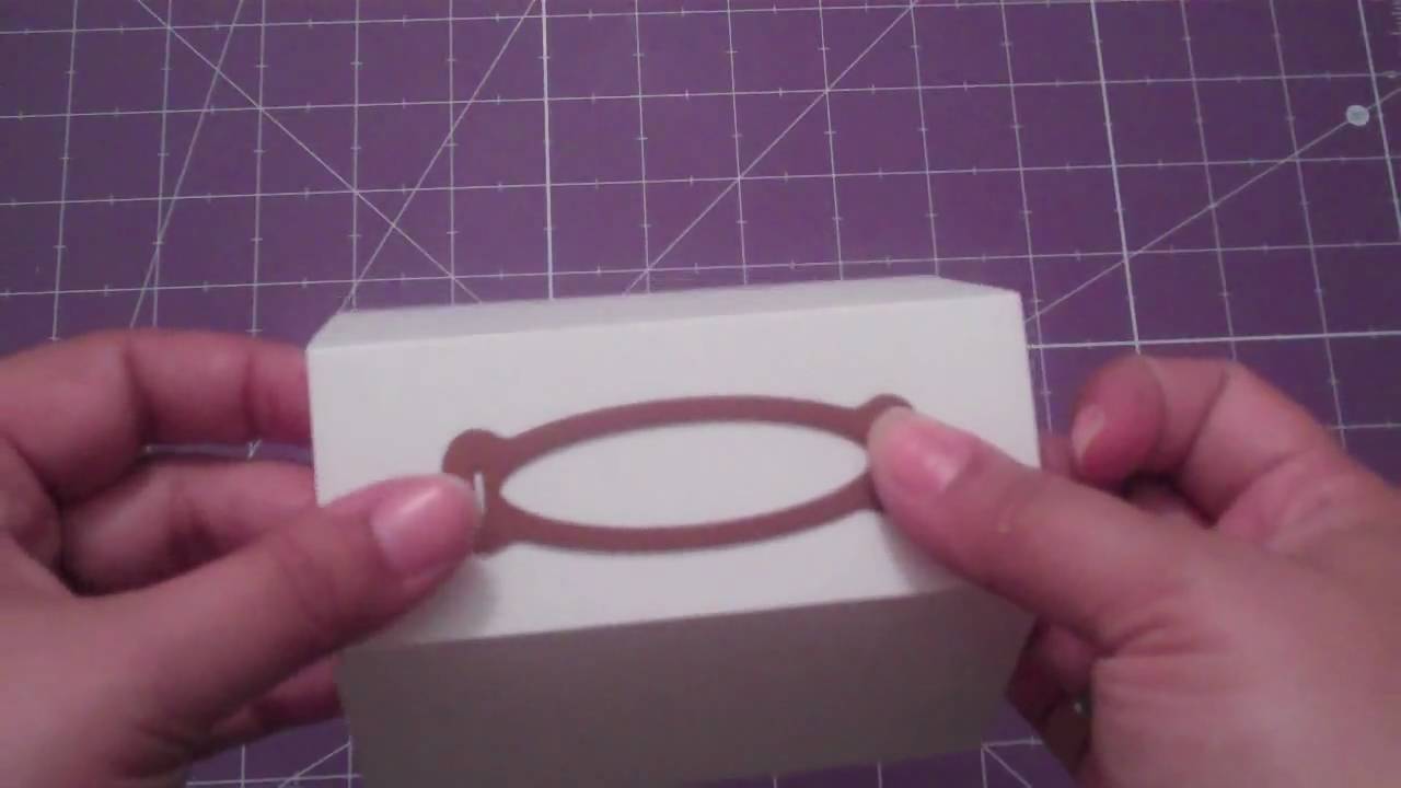 Tissue Box Pop Up Card - YouTube