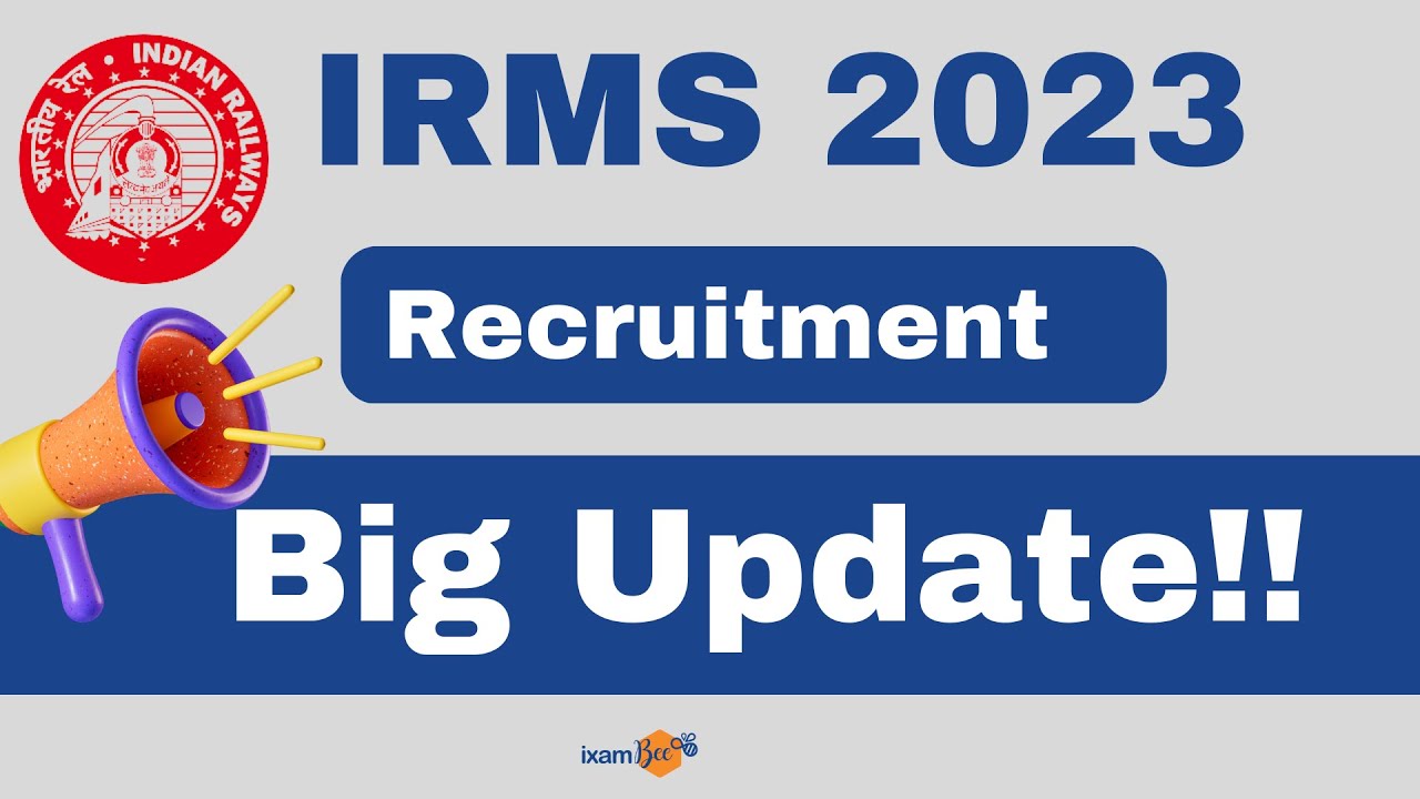 IRMS Recruitment 2023 | IRMS 2023 Official Update | By Vikram Sir - YouTube