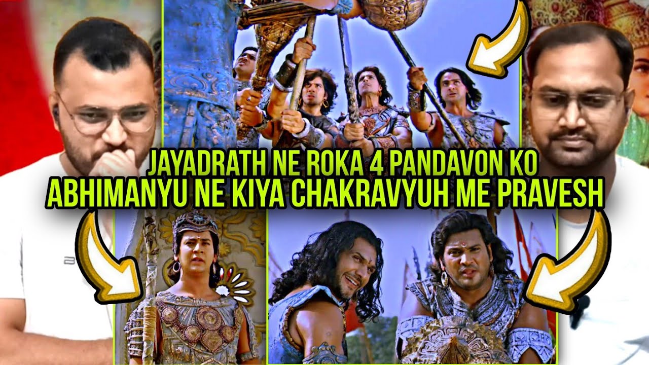 Mahabharat Episode 237 Part 1 | Reaction | Jayadrath confronts the ...
