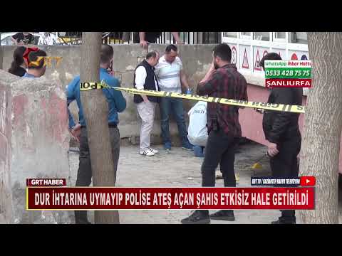 DUR İHTARINA UYMAYIP POLİSE ATEŞ AÇAN ŞAHIS ETKİSİZ HALE GETİRİLDİ