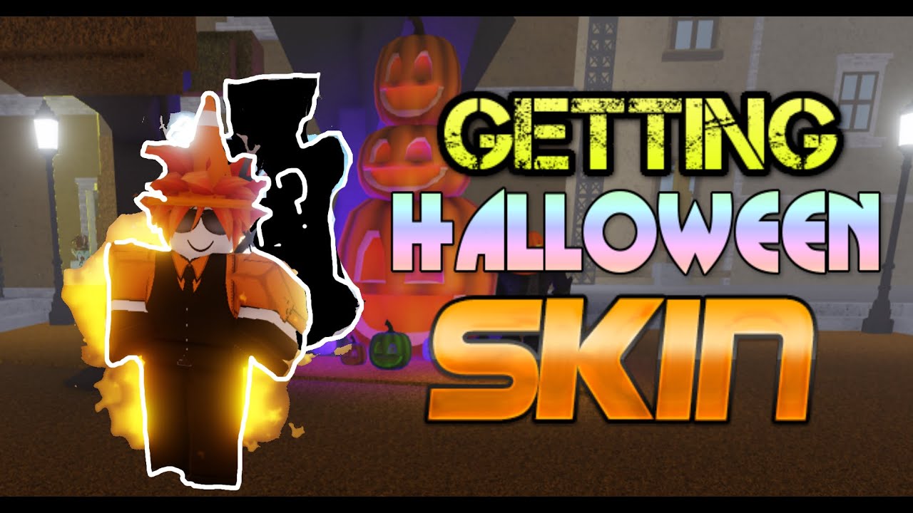 [YBA] Getting An Halloween Skin - YouTube